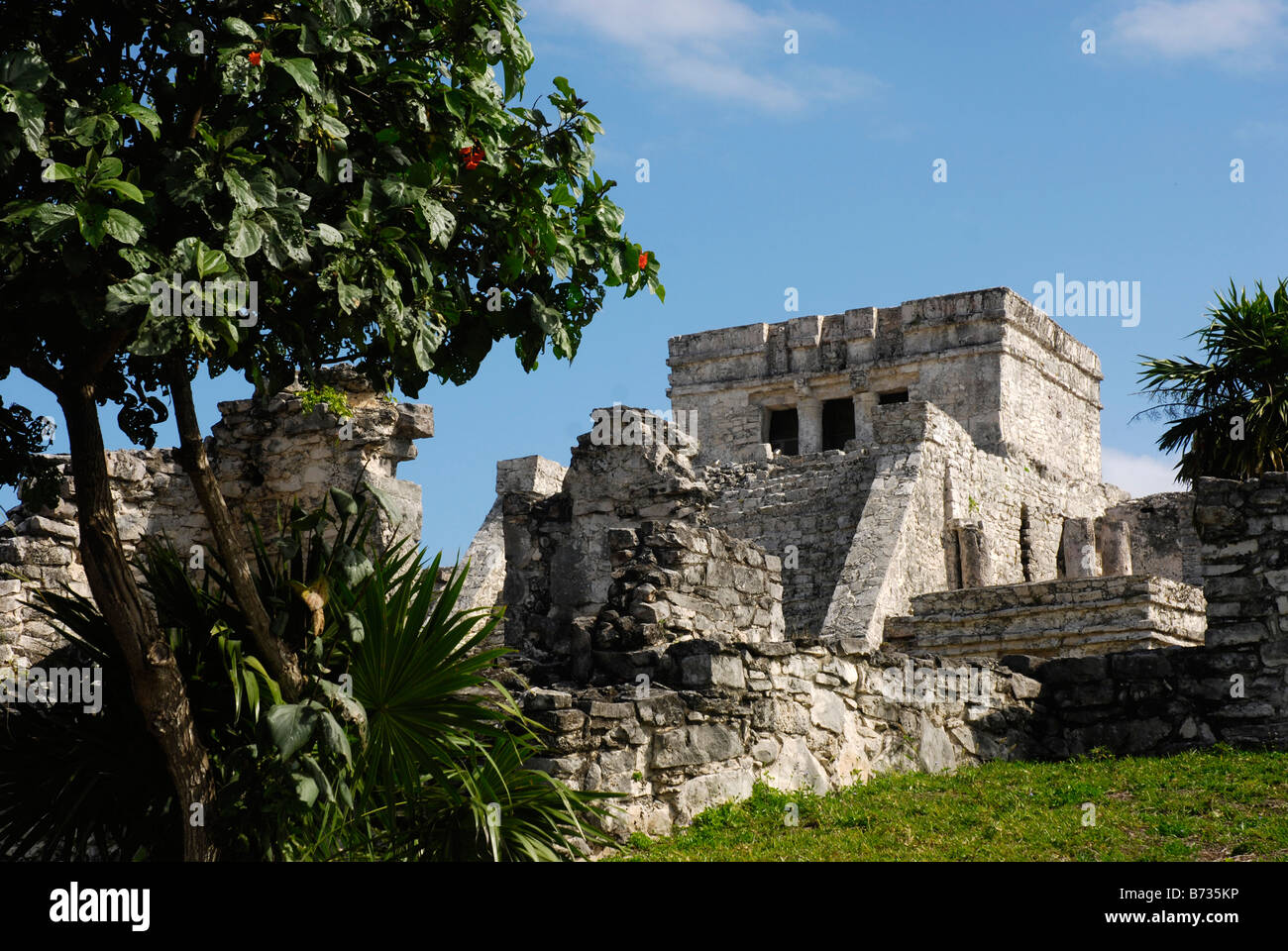 Mayan ruins of Tulum Mexico Stock Photo - Alamy