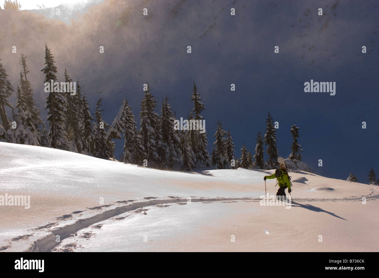 hiking for turns Stock Photo - Alamy