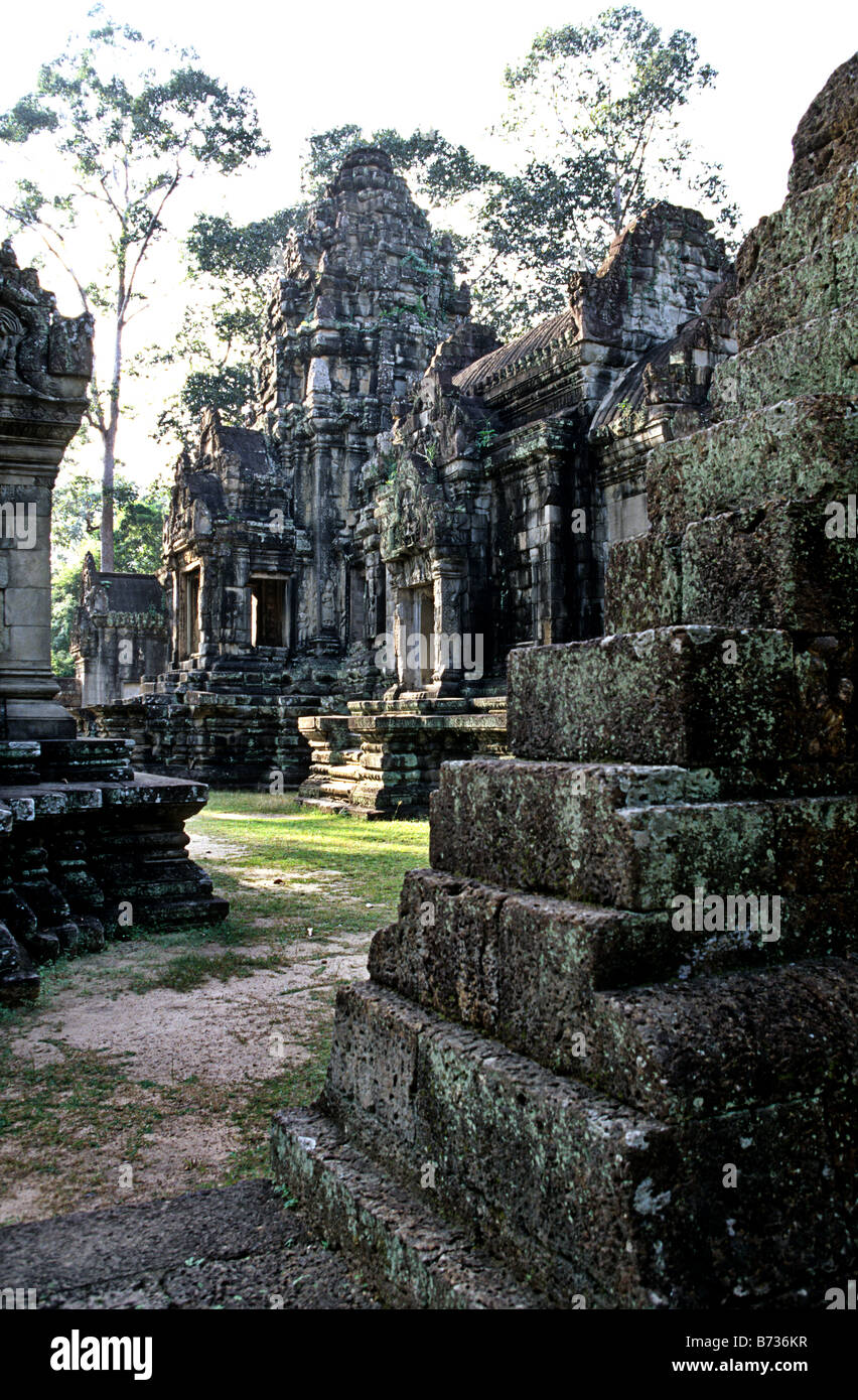 Ruins of the 12th century Temple of Thommanon built by Suryavarman II ...