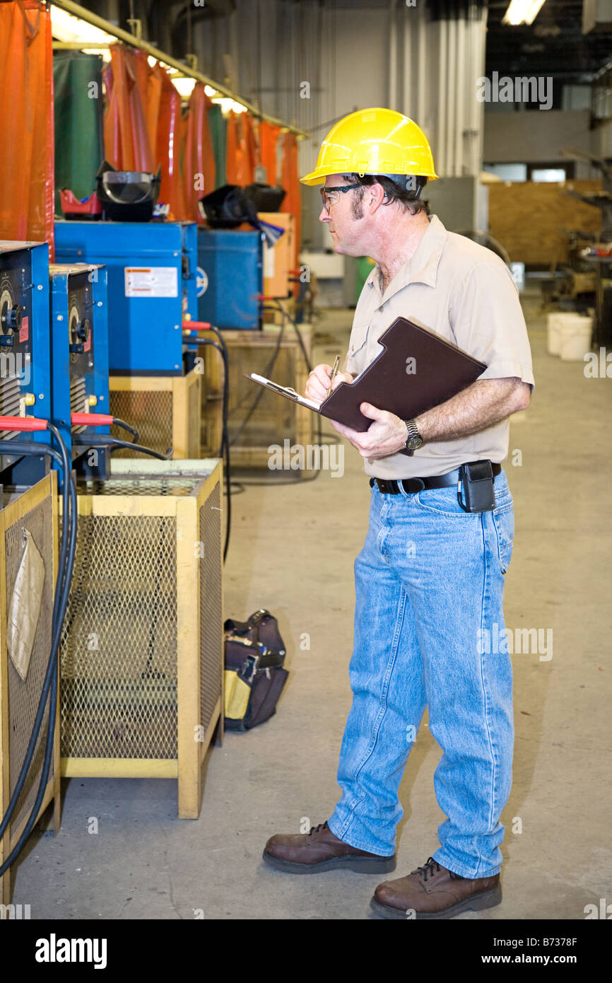 Welding inspector hi-res stock photography and images - Alamy