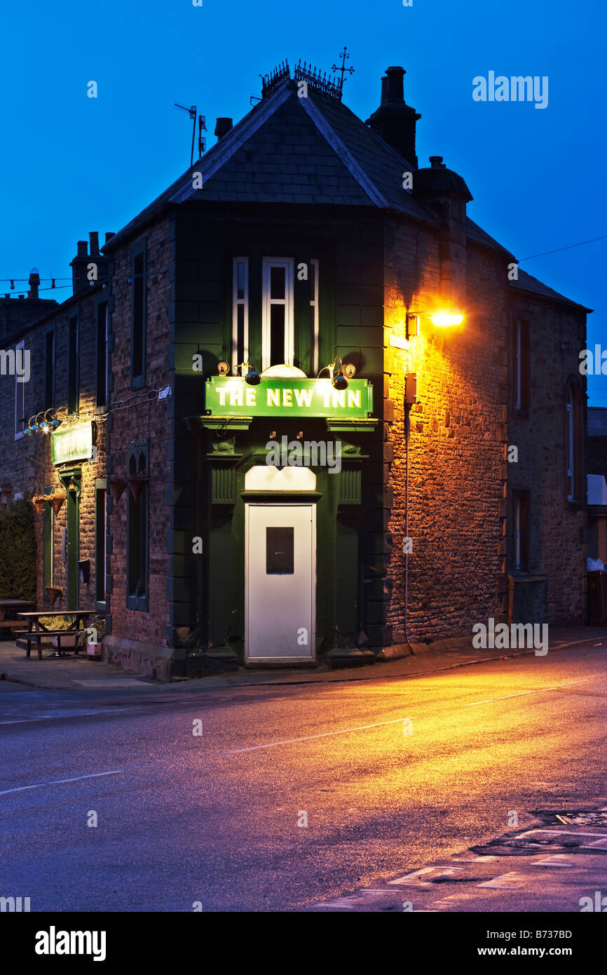 The New Inn pub near the railway station in the Tynedale village of ...