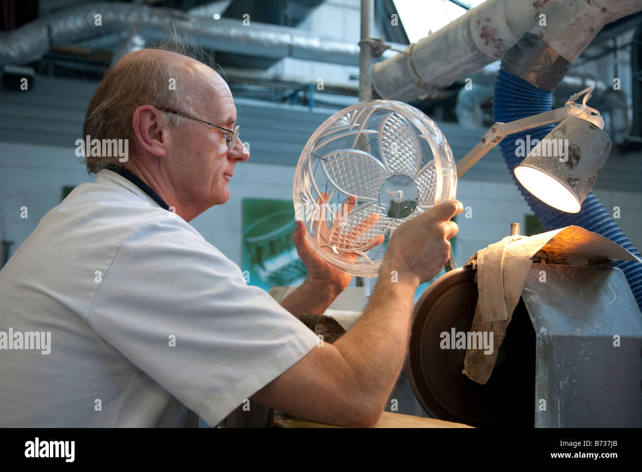 Waterford Crystal, Glass Making factory, Ireland Stock Photo - Alamy