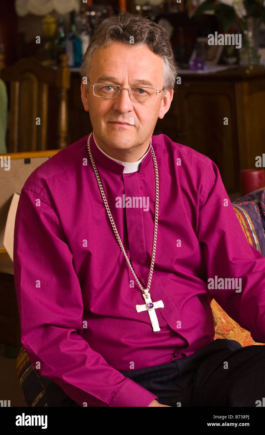 Bishop of Swansea and Brecon The Right Reverend John Davies pictured at ...
