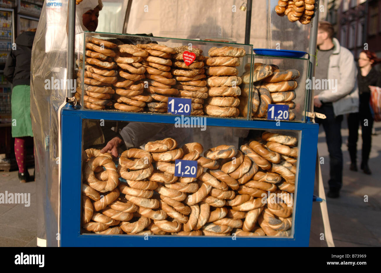 Obwarzanki hi-res stock photography and images - Alamy