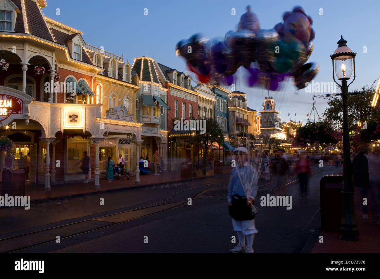 Disney main street usa hi-res stock photography and images - Alamy