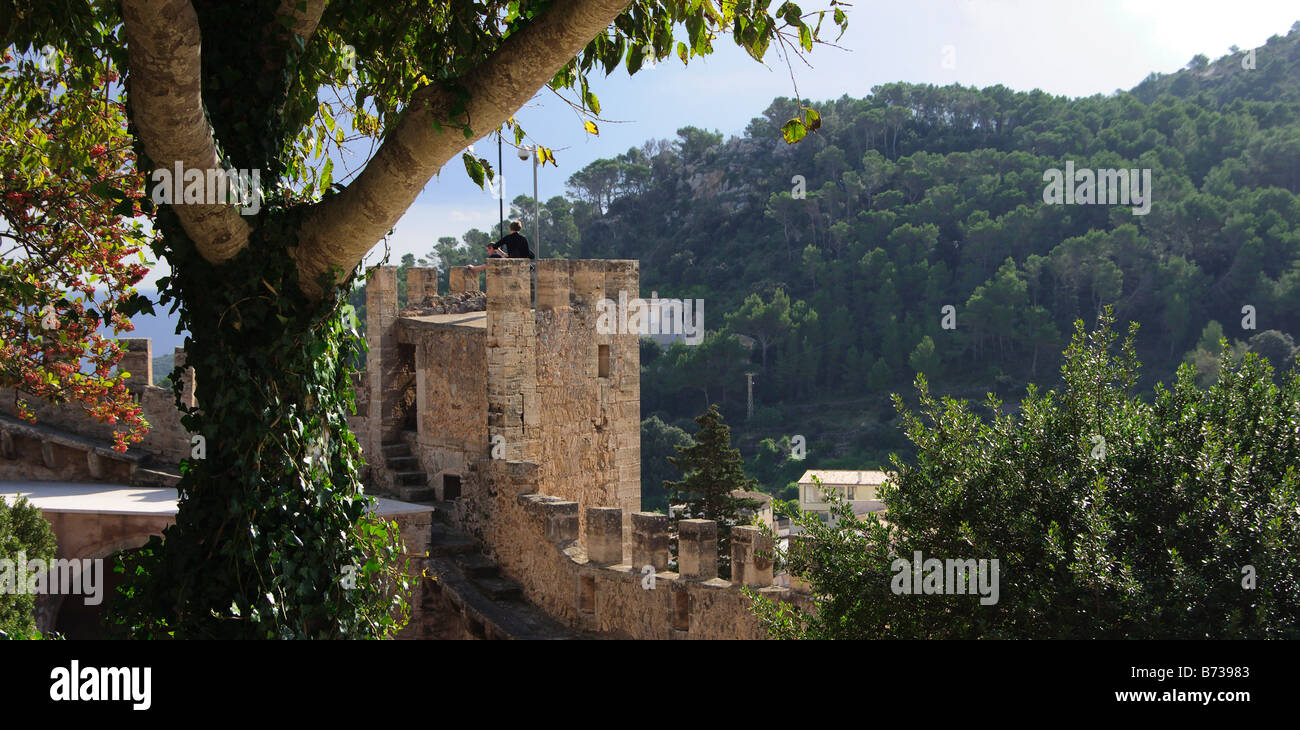 Mallorca Capdepera Castle Stock Photo - Alamy