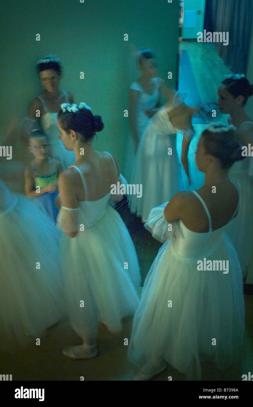 Ballet students at a ballet performance in Poland Stock Photo - Alamy