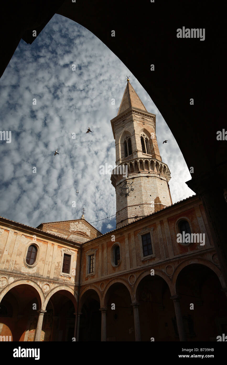 photograph from within San Pietro cathedral in Perugia italy Stock ...