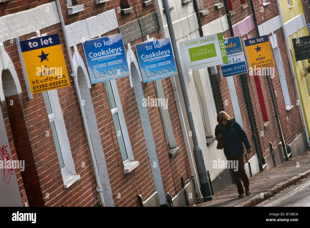 Student property exeter hi-res stock photography and images - Alamy