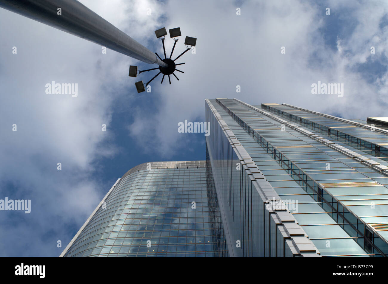 Modern buildings in central Warsaw Stock Photo - Alamy
