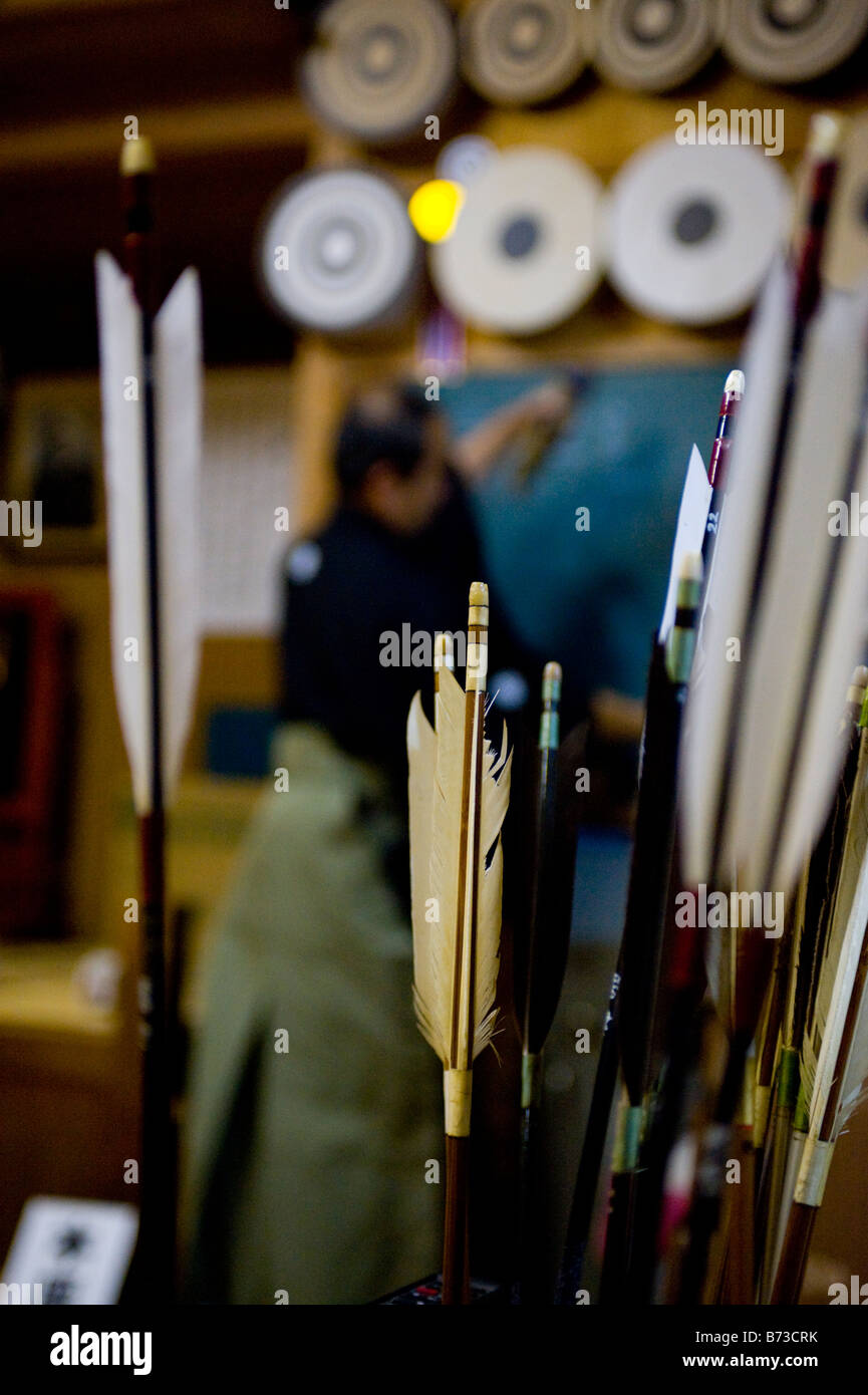 Kyudo Japanese Martial Art Archery High Resolution Stock Photography ...