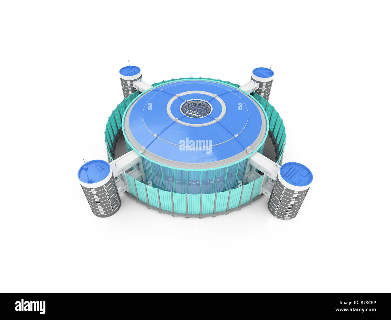 isolated stadium on a white background Stock Photo - Alamy