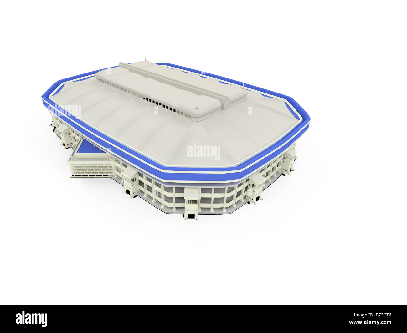 isolated stadium on a white background Stock Photo - Alamy