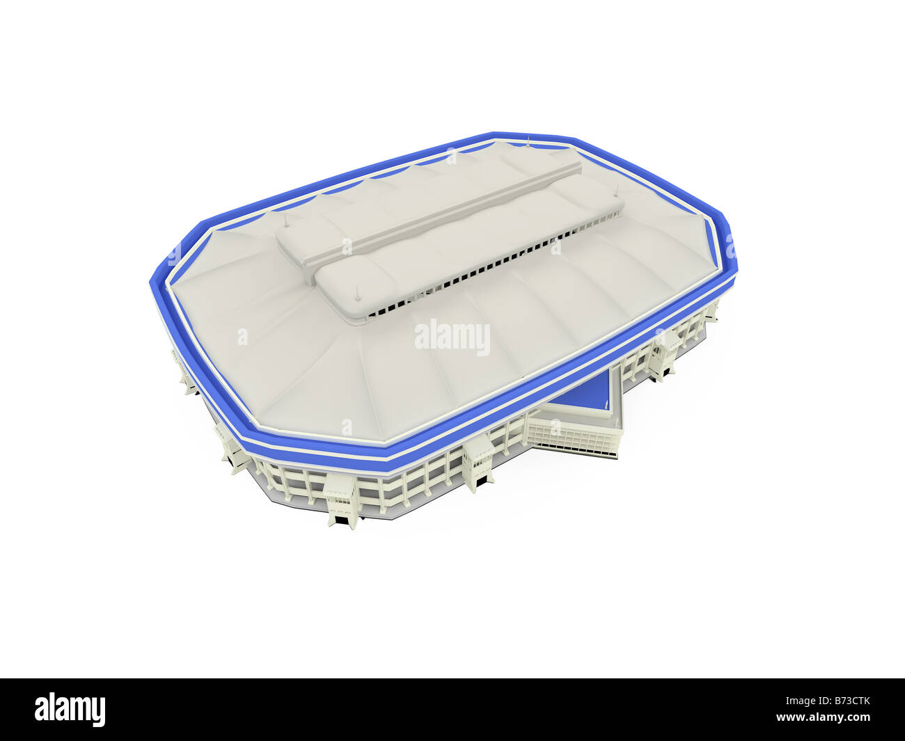 isolated stadium on a white background Stock Photo - Alamy