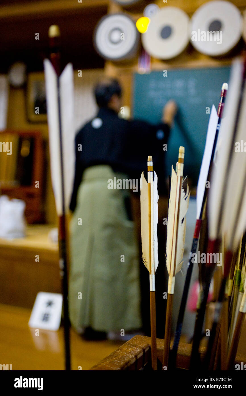 Kyudo Japanese Martial Art Archery High Resolution Stock Photography ...