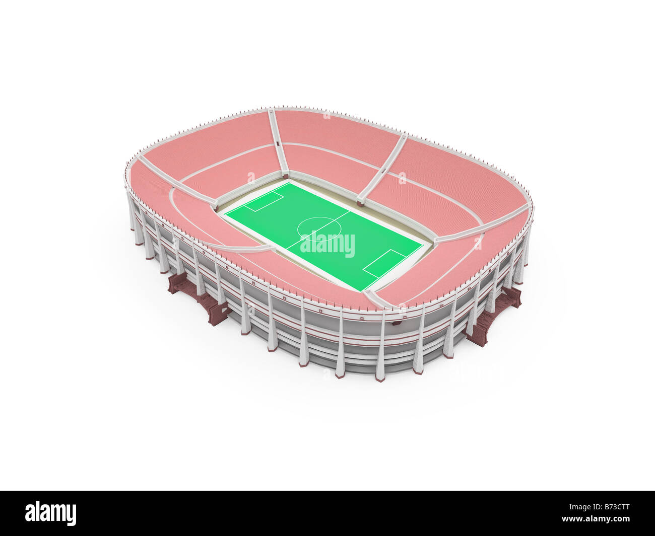 isolated stadium on a white background Stock Photo - Alamy