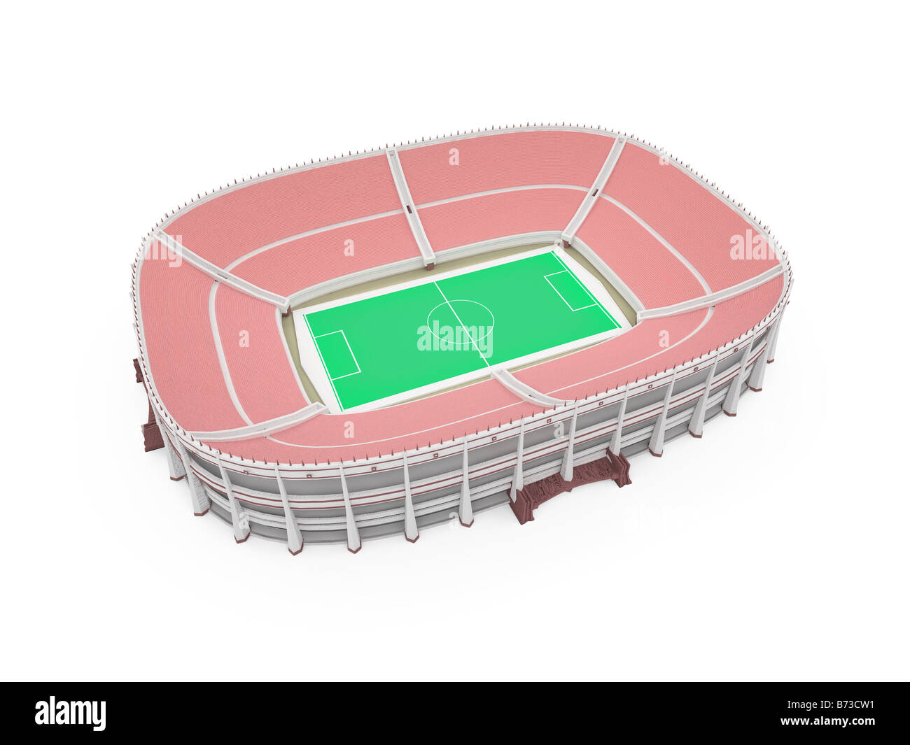 isolated stadium on a white background Stock Photo - Alamy