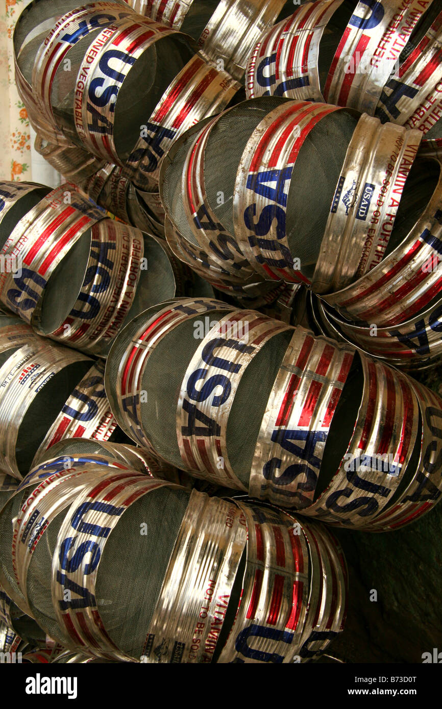 recycling in Africa Stock Photo - Alamy