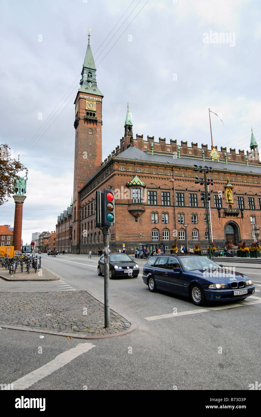 Radhus the City Hall Copenhagen Denmark Stock Photo - Alamy