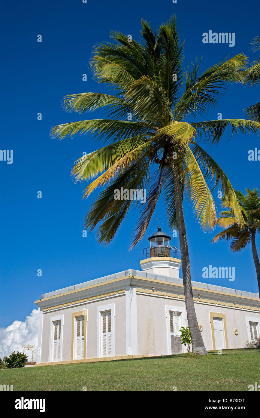 Puntas Mulas Lighthouse in Isabel Segunda constructed in 1895 in ...