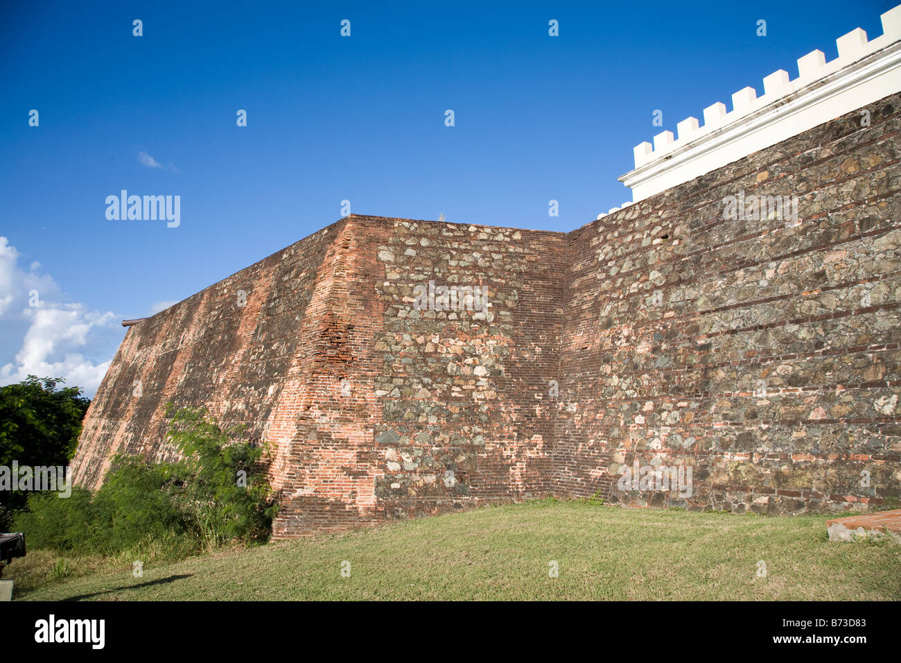 Conde de Mirasol Fort built in 1845 in Vieques Puerto Rico Stock Photo ...