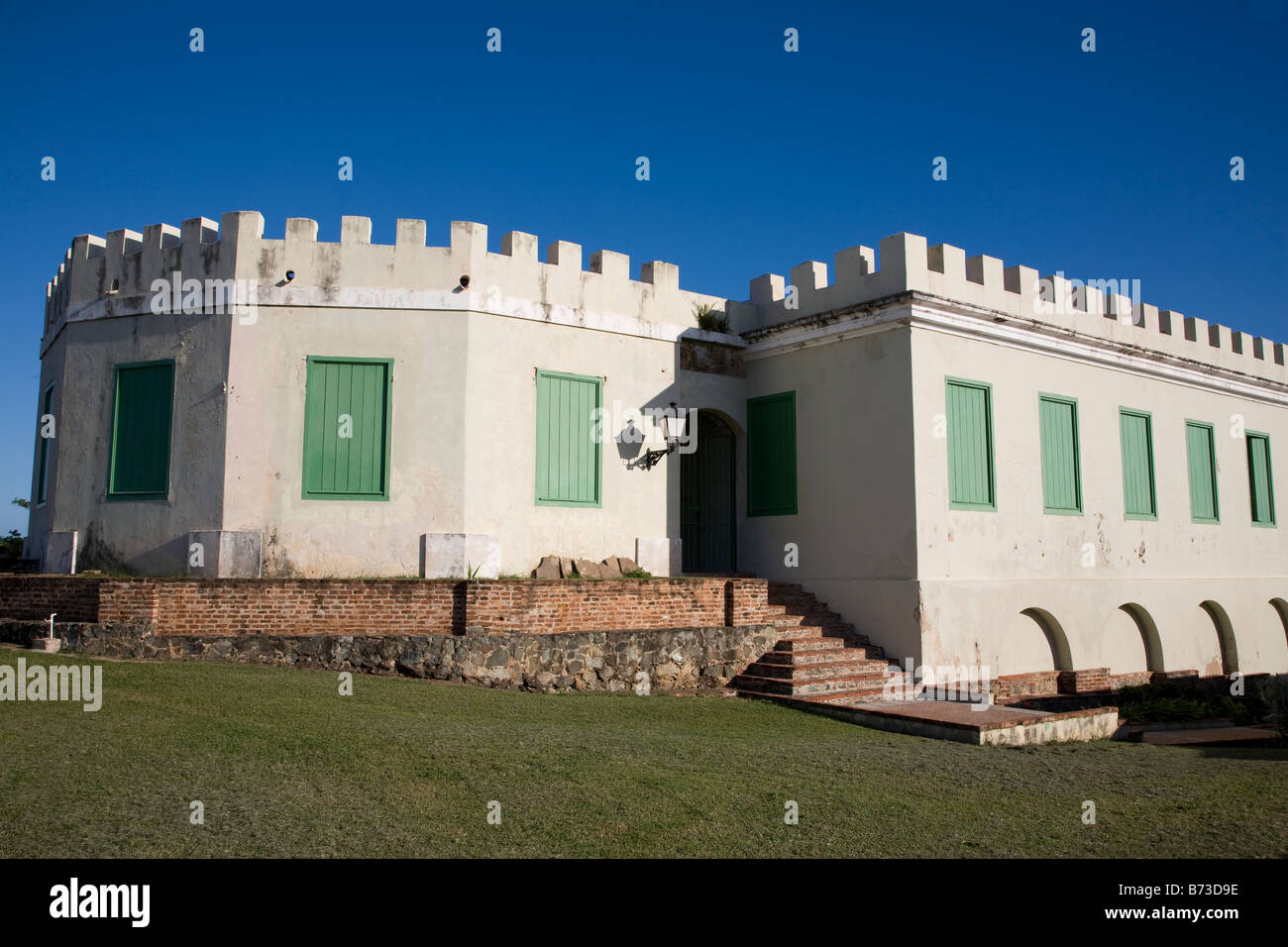 Conde de Mirasol Fort built in 1845 in Vieques Puerto Rico Stock Photo ...