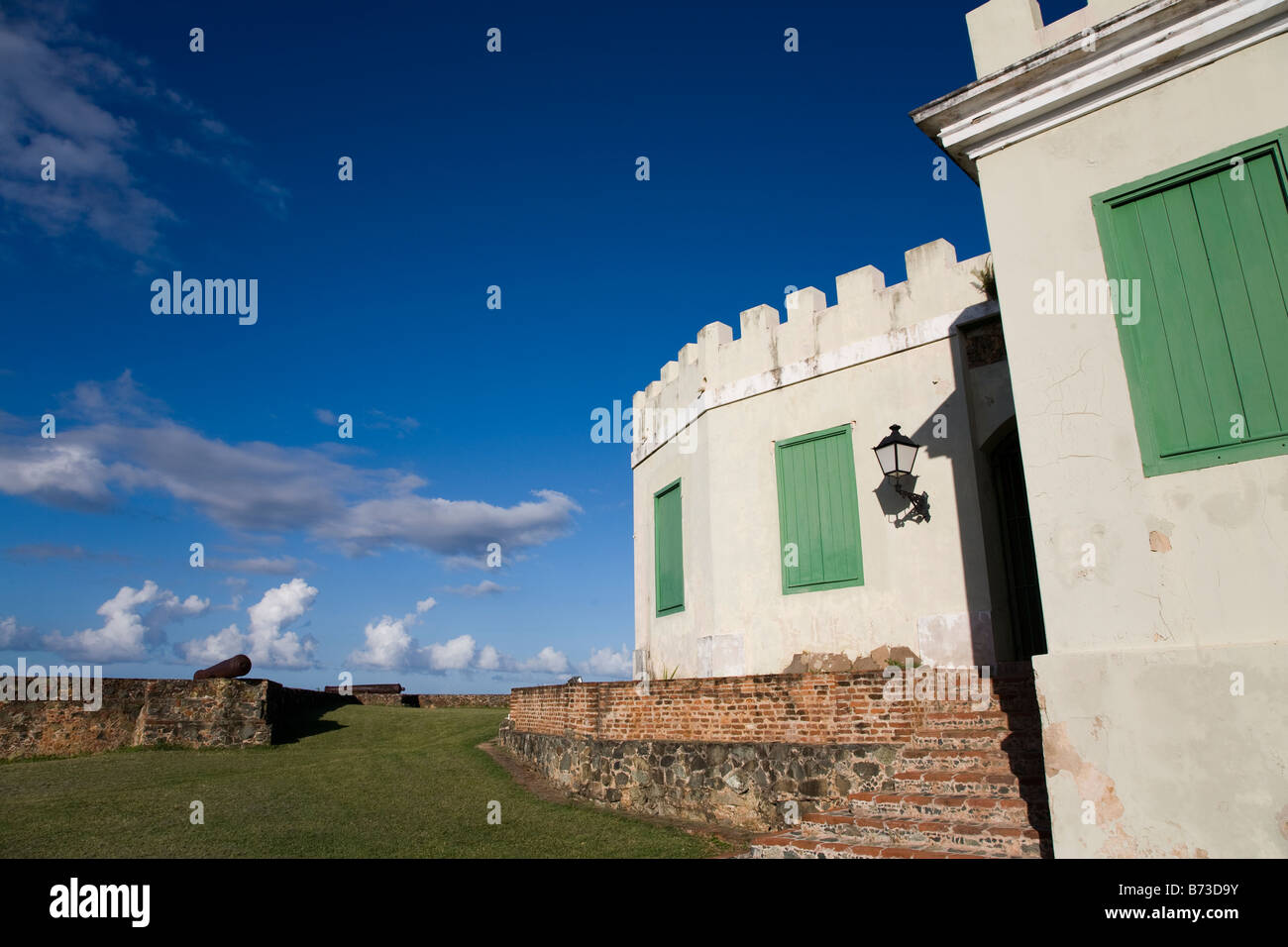 Conde de Mirasol Fort built in 1845 in Vieques Puerto Rico Stock Photo ...