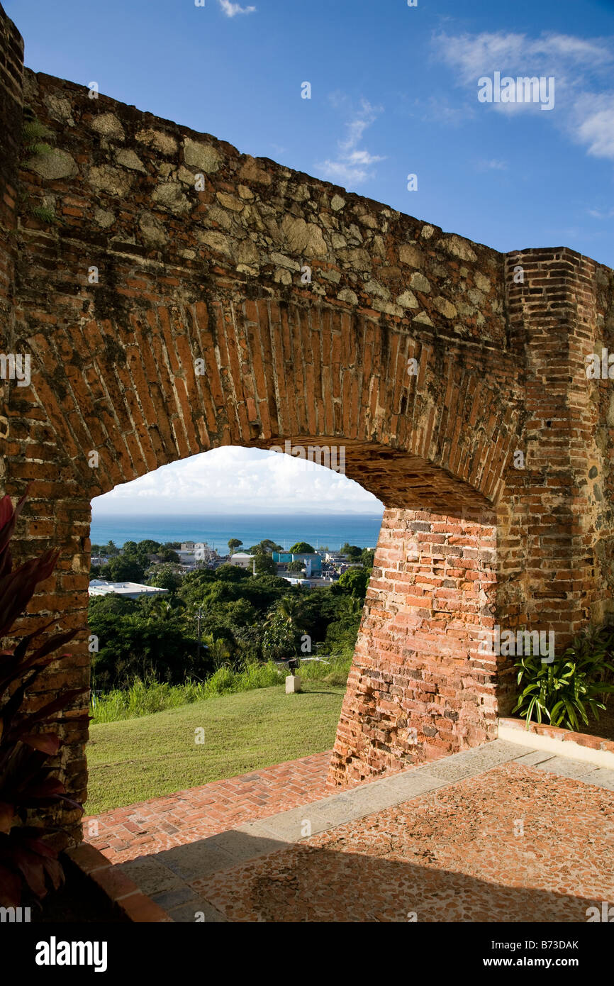 Conde de Mirasol Fort built in 1845 in Vieques Puerto Rico Stock Photo ...