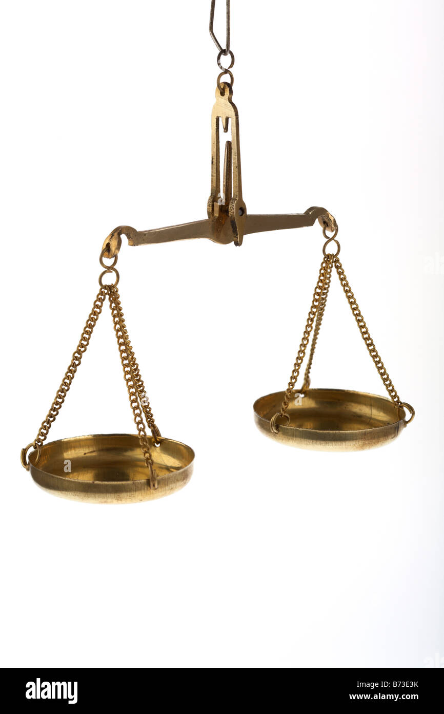 Empty scales cut out hi-res stock photography and images - Alamy