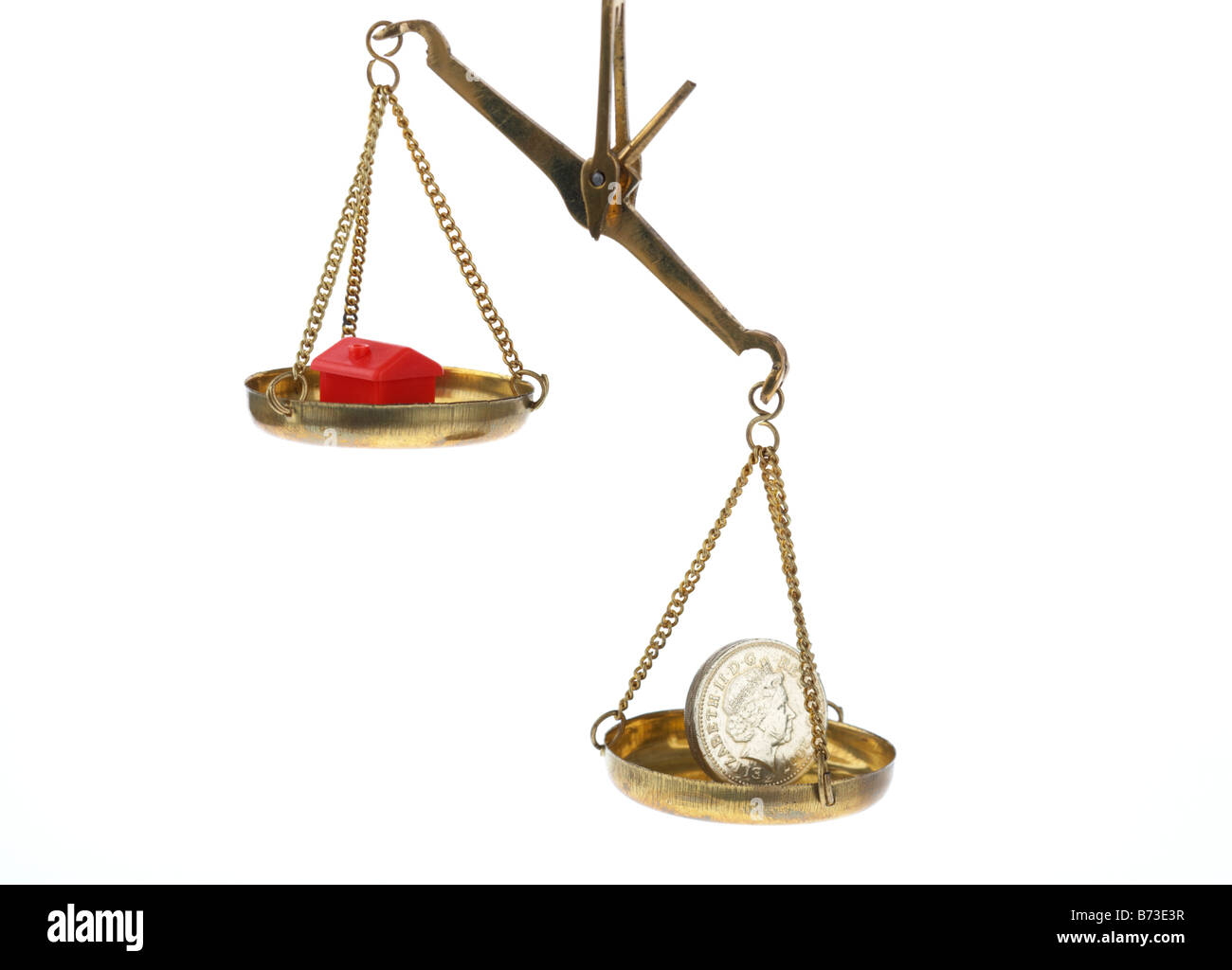Uneven scales coins hi-res stock photography and images - Alamy