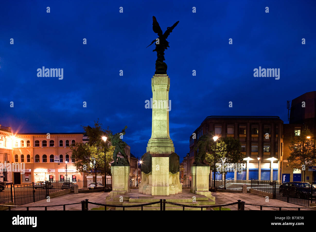 Northern Ireland Derry Londonderry The Diamond War Memorial Co Derry ...
