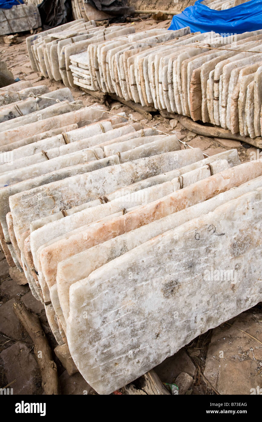 Blocks of salt Stock Photo - Alamy