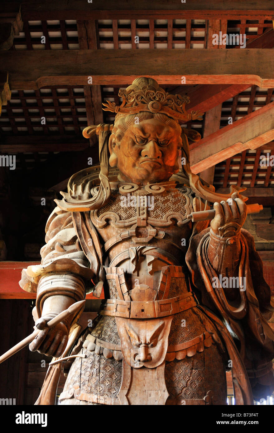 Temple guardian statue todai ji temple hi-res stock photography and ...