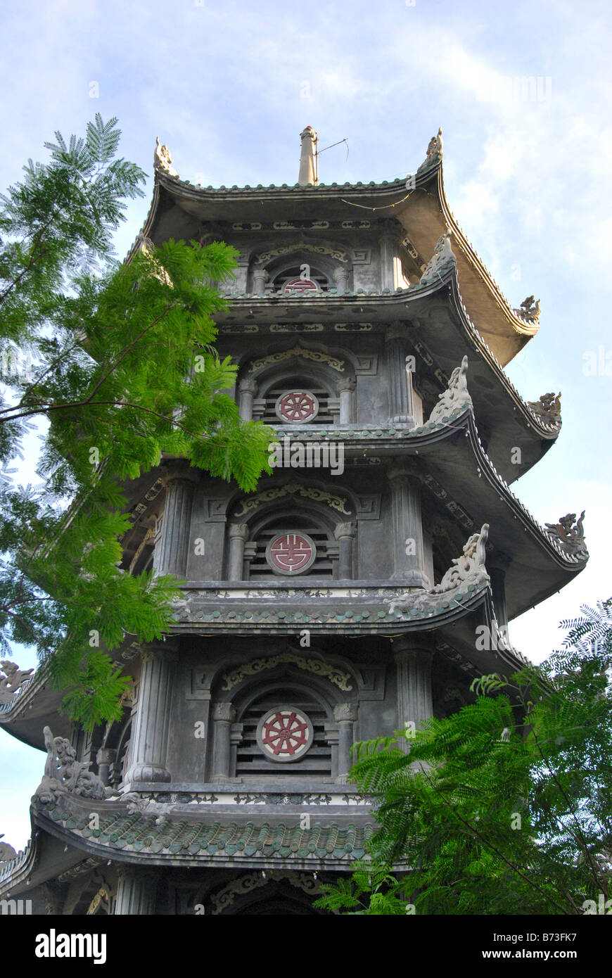 Tam Thai Pagoda, Marble Mountains, near Danang, central Vietnam Stock ...