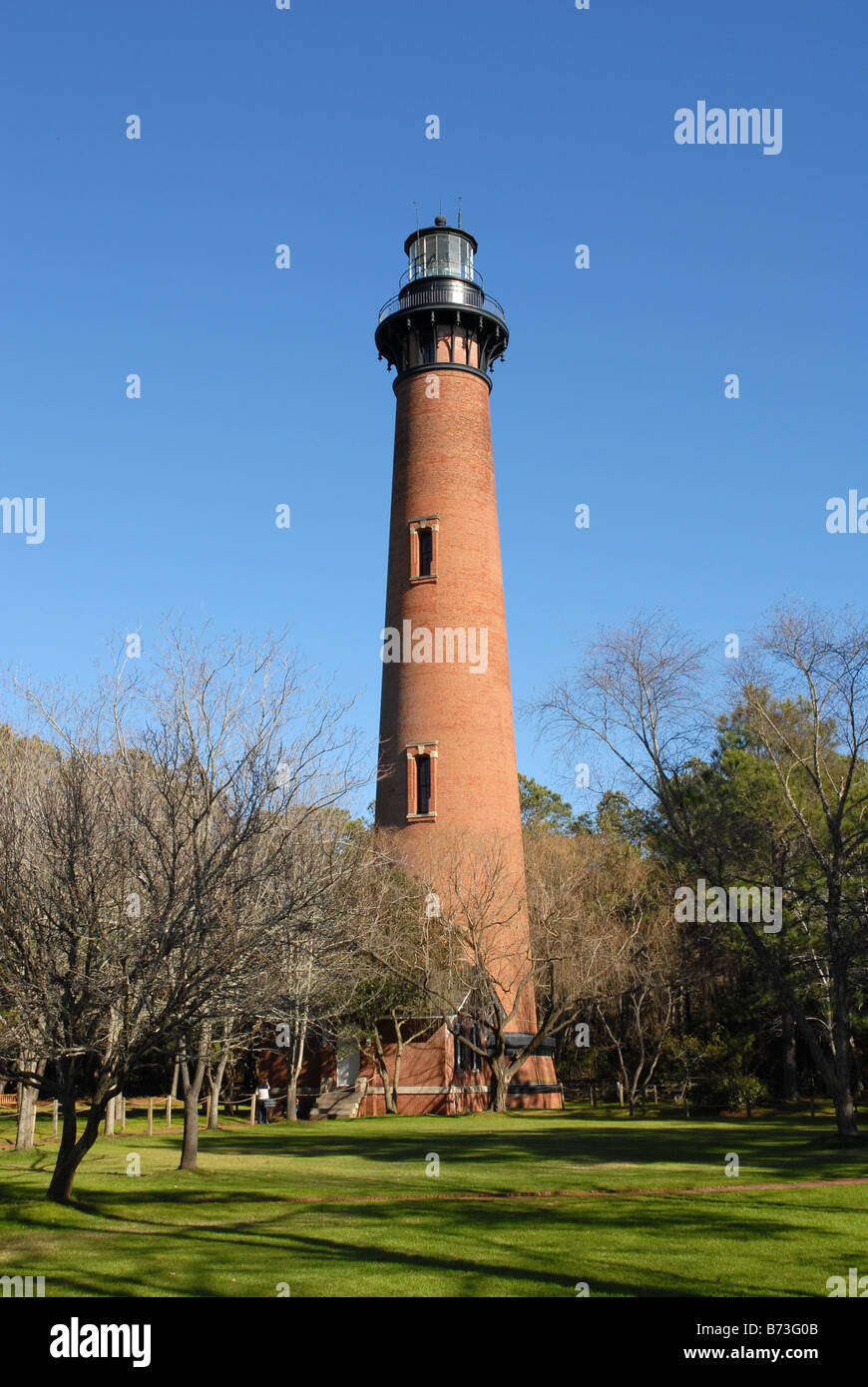 The Currituck Beach Lighthouse Stock Photo - Alamy