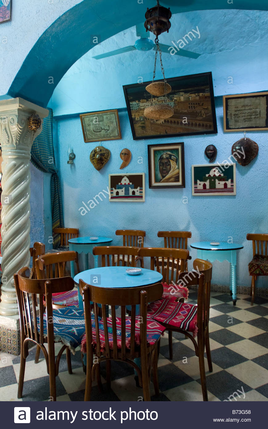 Cafe Tunisia Tunisian Arabic Stock Photos & Cafe Tunisia Tunisian ...