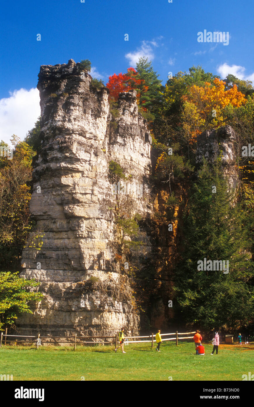 Natural chimneys mount solon hi-res stock photography and images - Alamy