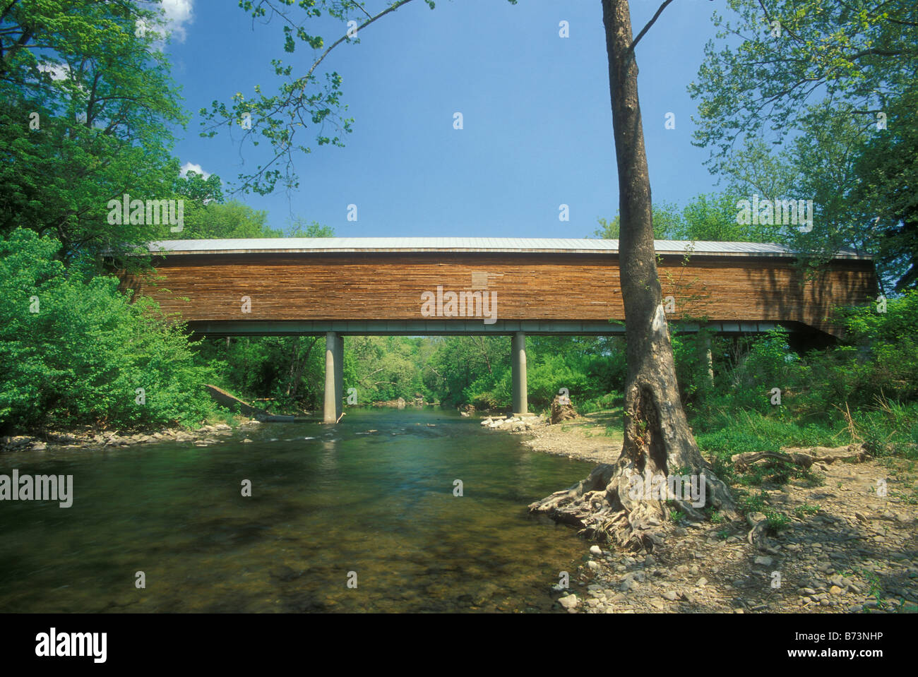 Meems Bottom Bridge, Mount Jackson, Shenandoah Valley, Virginia, USA ...