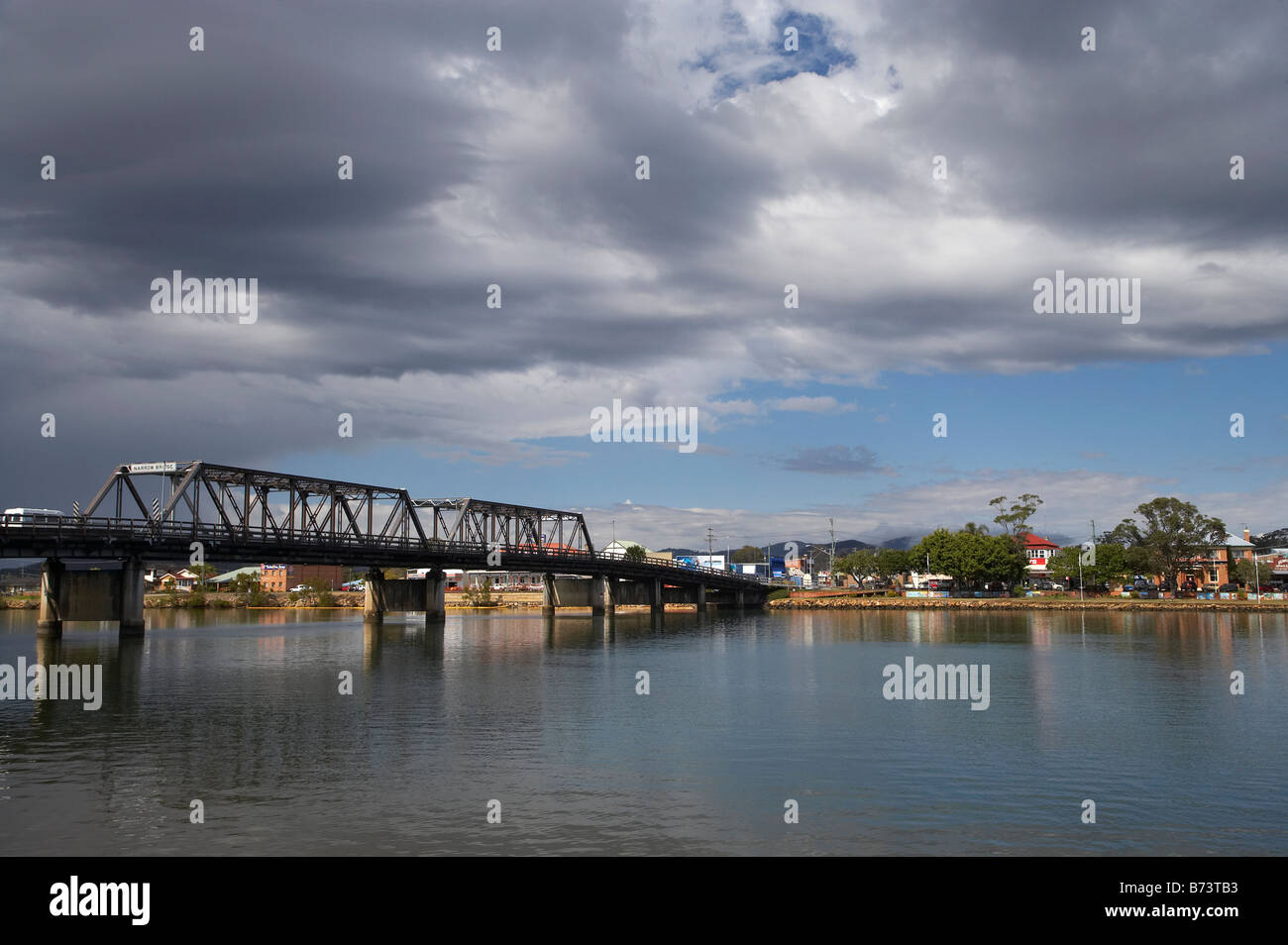 Storm river bridge hi-res stock photography and images - Alamy