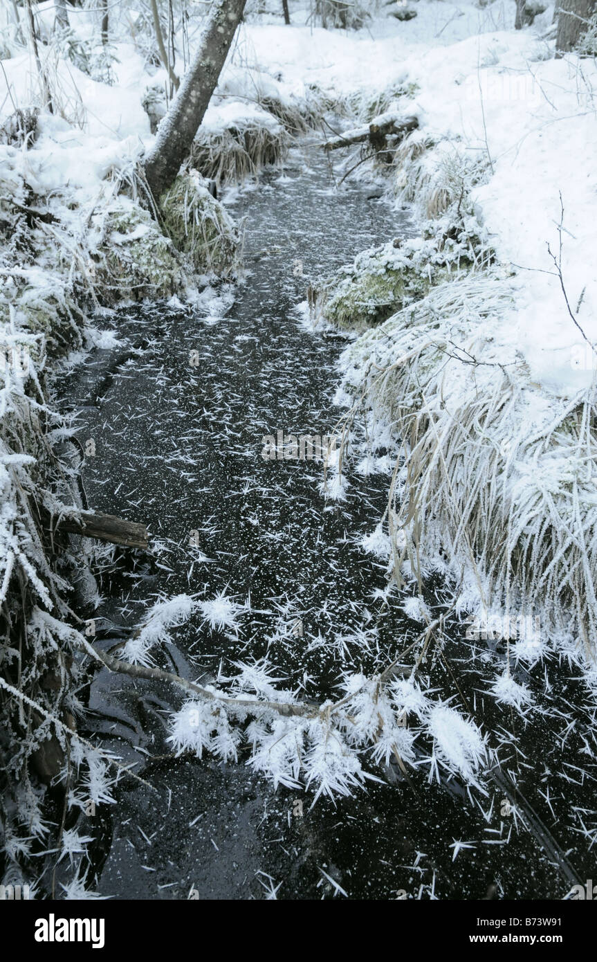 Frozen stream winter hi-res stock photography and images - Alamy