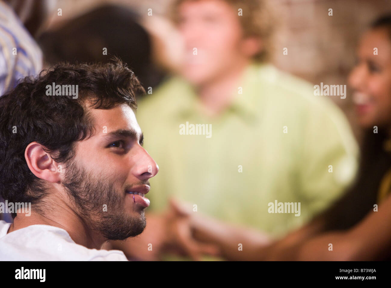 Man teenager lip piercing hi-res stock photography and images - Alamy