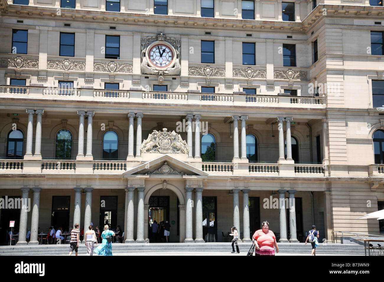 Heritage Customs House building on Alfred street, Circular Quay,Sydney ...