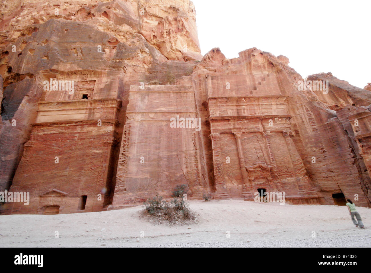 Royal Tombs Petra Jordan the Rose Red city a nabatean civilisation a ...