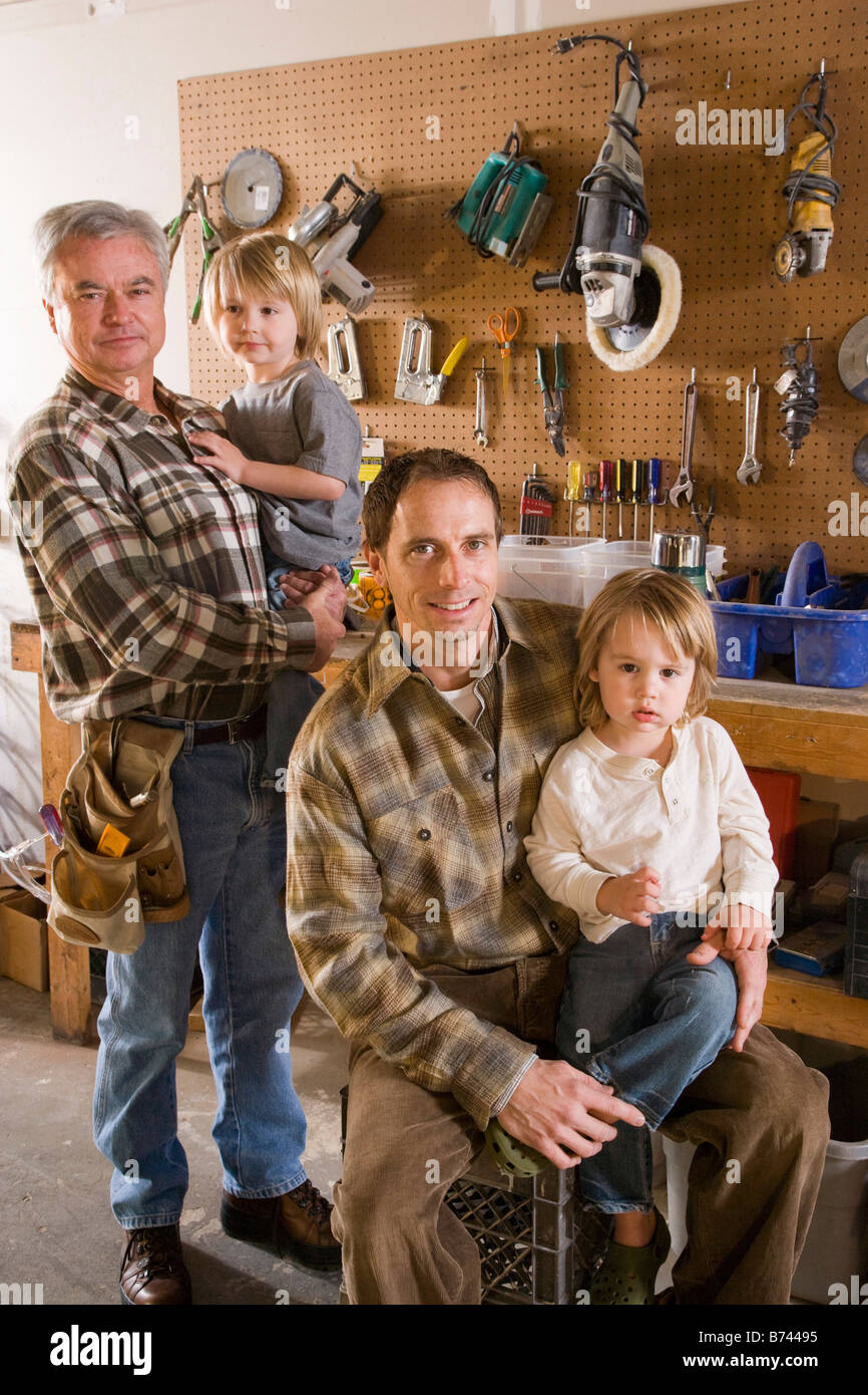 Generations construction family hi-res stock photography and images - Alamy