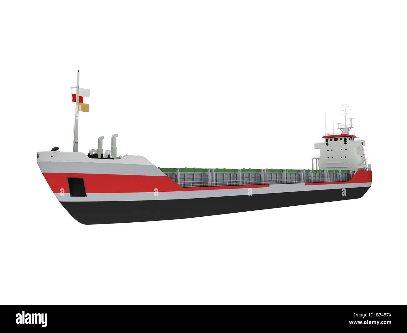 Cargo carrier ship sailing Cut Out Stock Images & Pictures - Alamy