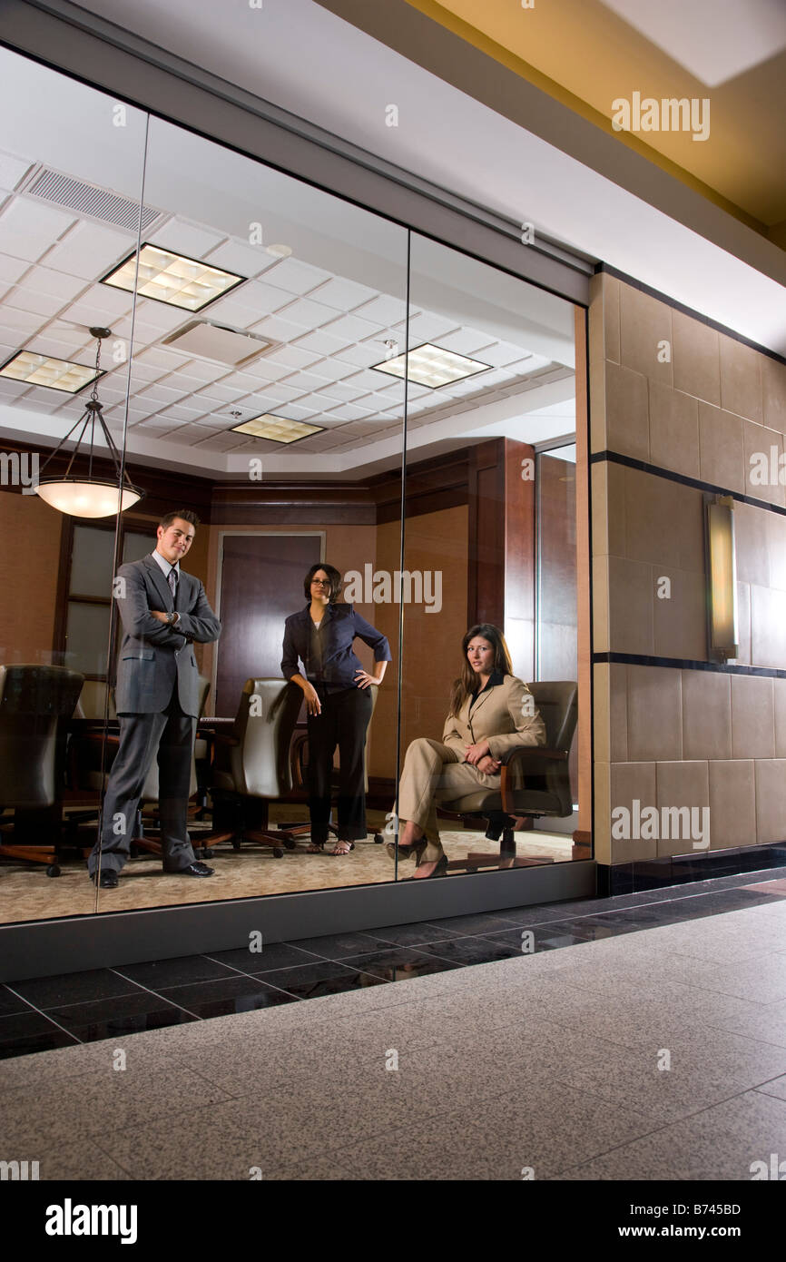 Businesspeople in conference room Stock Photo - Alamy