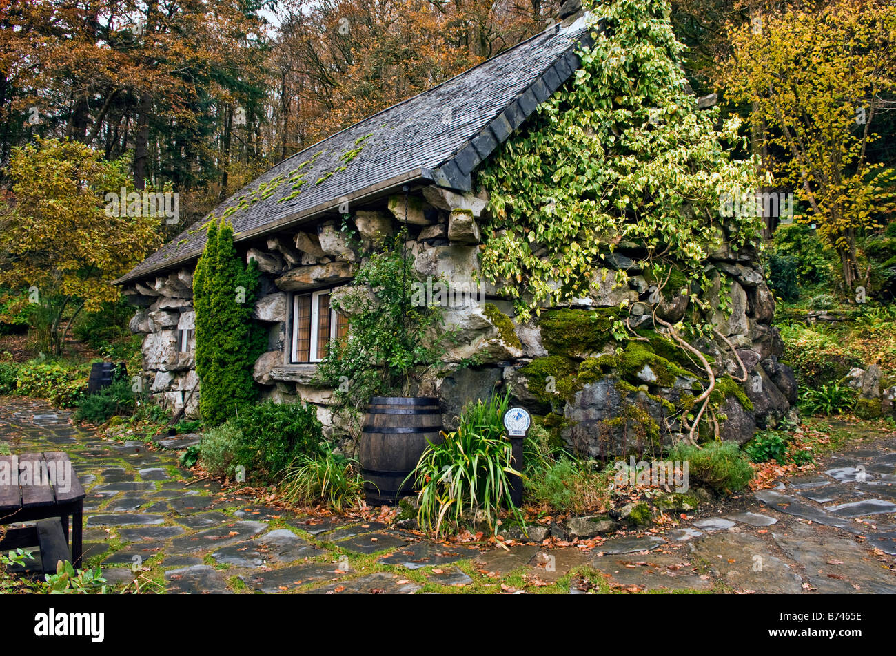 The Ugly House Ty Hyll Capel Curig Gwynedd headquarters of the ...