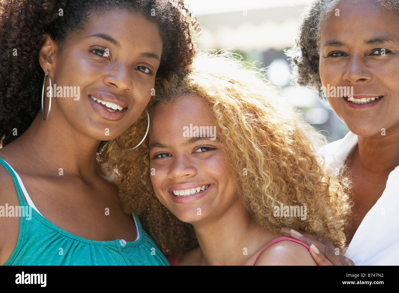 Portrait of multi-generational women Stock Photo - Alamy
