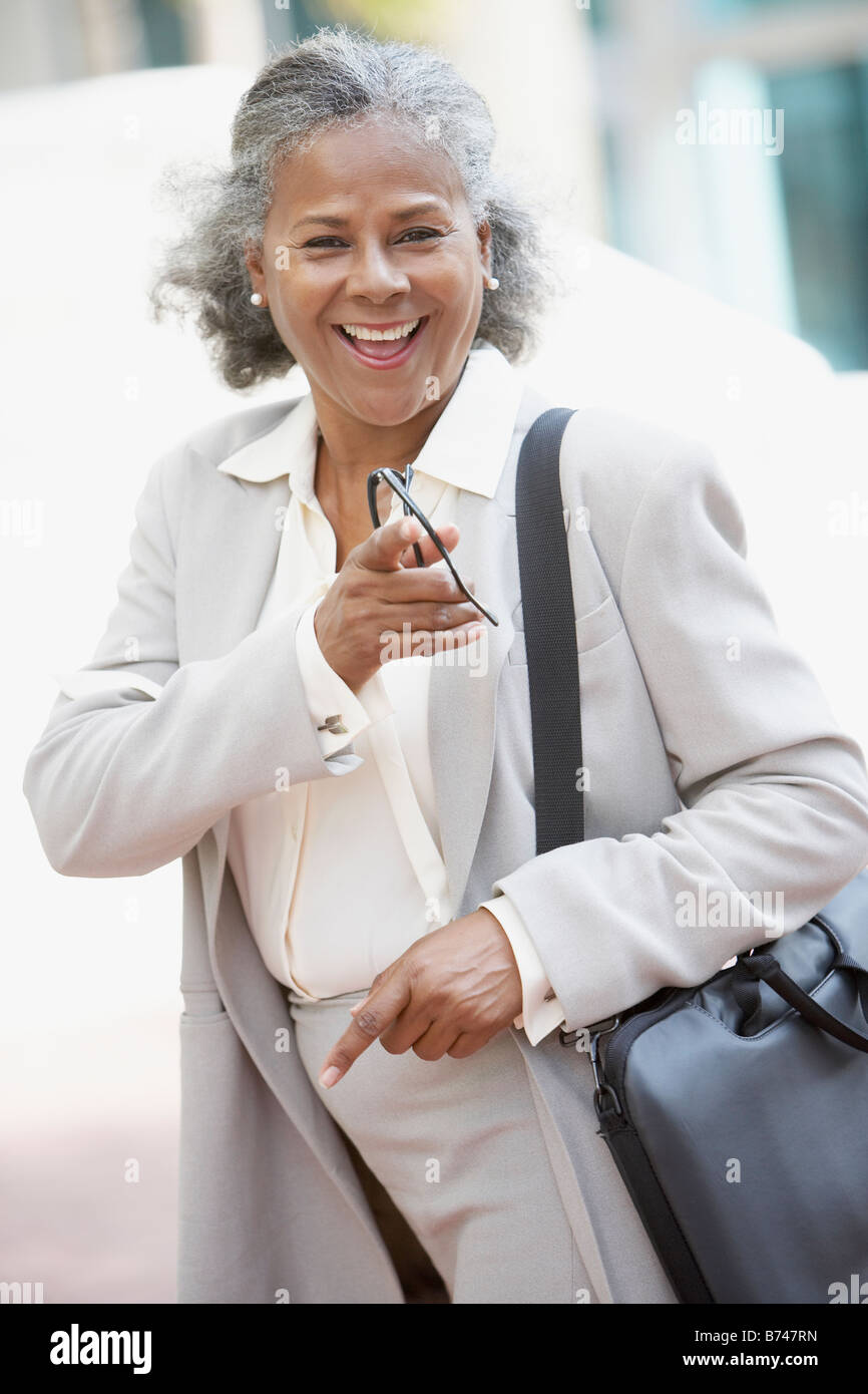 African businesswoman in suit Stock Photo - Alamy
