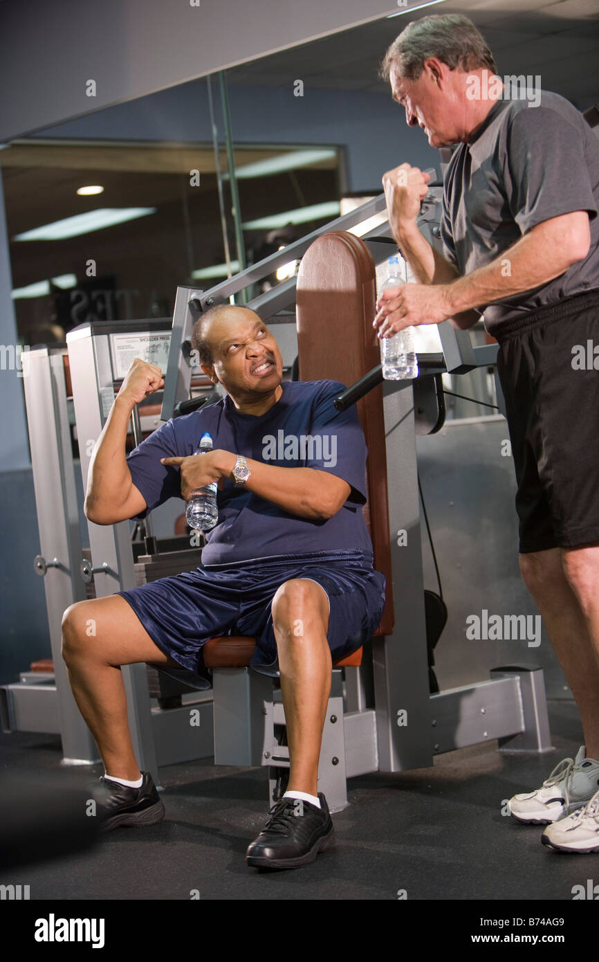 Gym, flex, man hi-res stock photography and images - Alamy